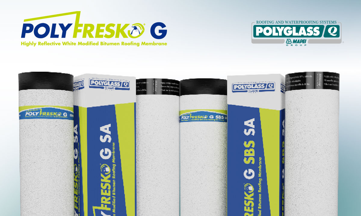 Polyglass Announces New Updates for Polyfresko White Mod-Bit Cap Sheets ...